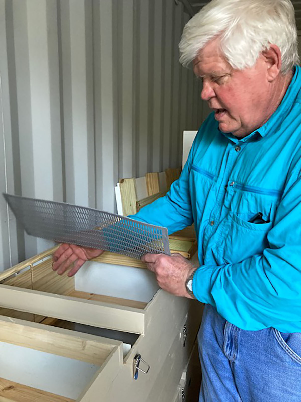 Texas Beekeeper Rethinking Bee Hive Boxes for More Honey and Better Bee ...
